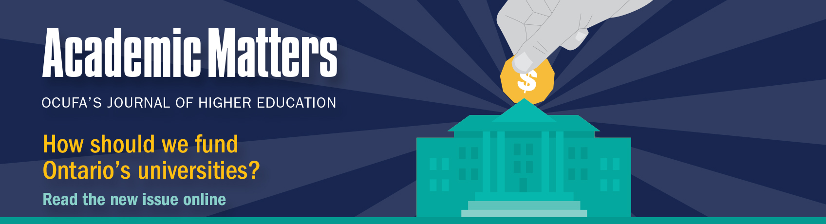 New issue of Academic Matters examines importance of public funding for ...
